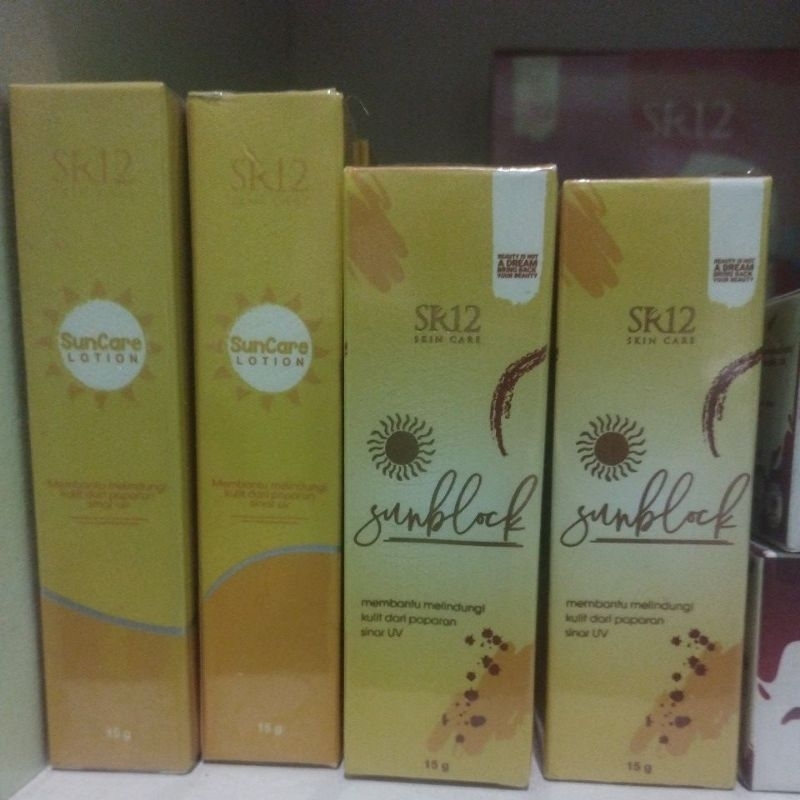 Jual sunblock sr12 melindungi kulit dari sinar matahari langsung cocok ...