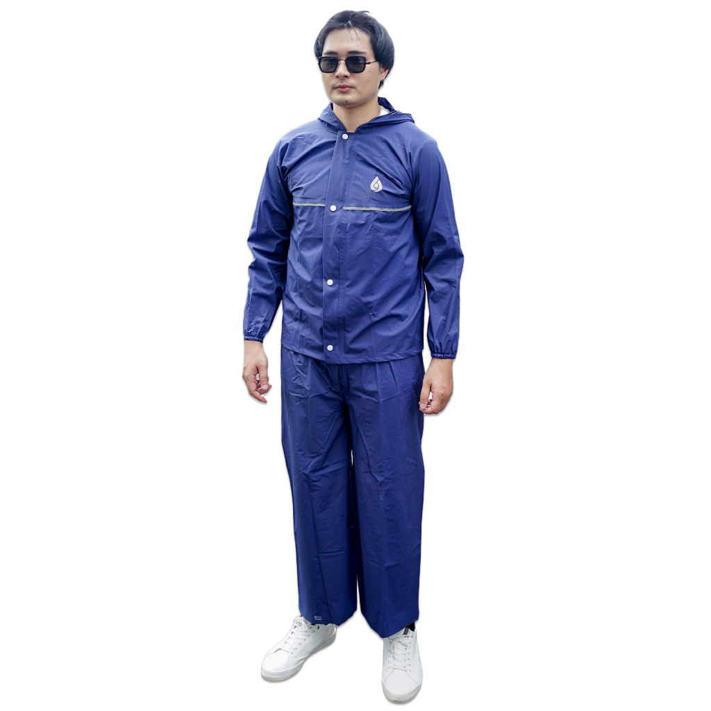 Jual Guyur Jas hujan List RAINCOAT Setelan Pria Wanita dewasa Anti ...
