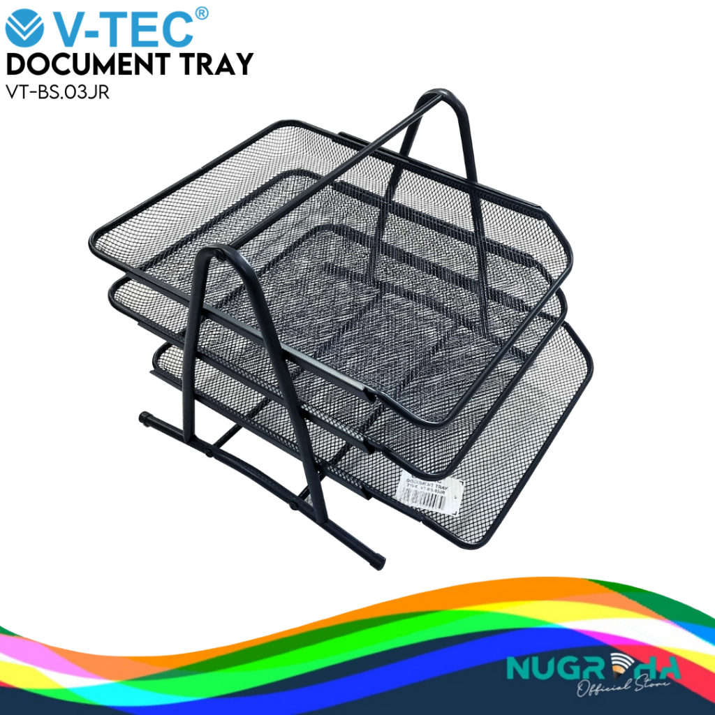 Jual Rak Kertas Dokumen Surat 3 Susun Paper Document Letter Tray 3 Tier ...