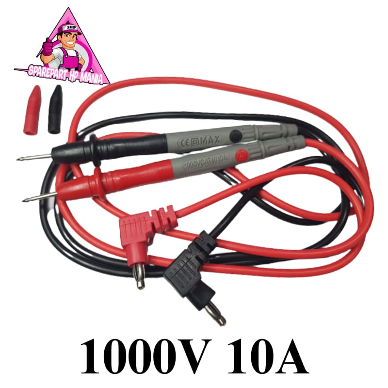 Jual KABEL MULTITESTER MULTIMETER JARUM 10 AMPER 1000VOLT K-802 ...