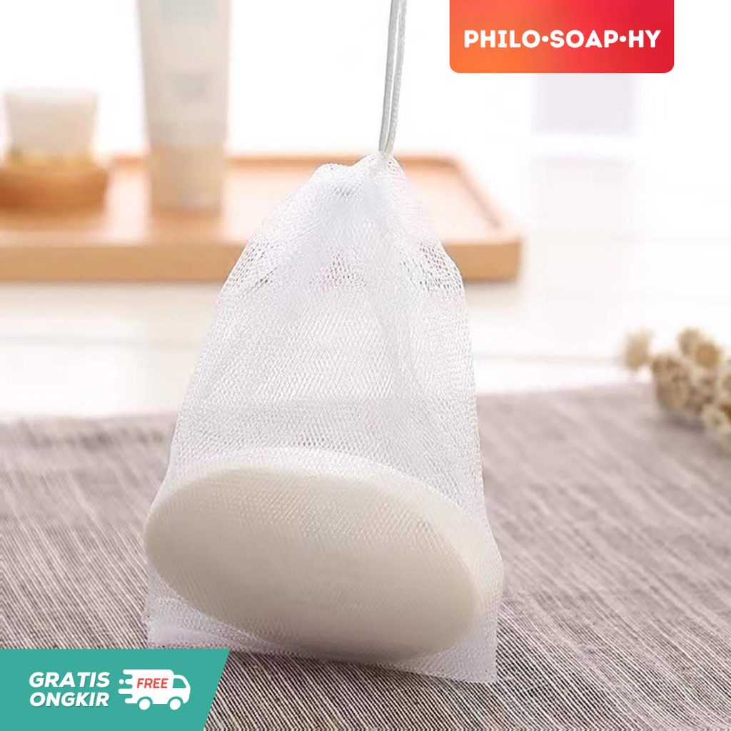 Jual FOAMING SOAP NET - jaring sabun pembuat busa | Shopee Indonesia