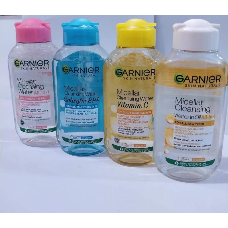Jual GARNIER MICELLA CLEANSING WATER PINK,GARNIER MICELLAR CLEANSING ...