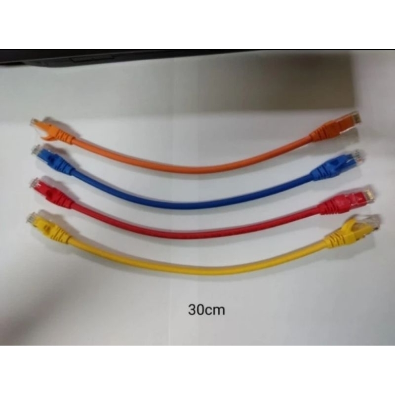 Jual KABEL LAN SERVER 30 CM GIGABYTE CAT 6 Siemon / Belden / Commscope ...