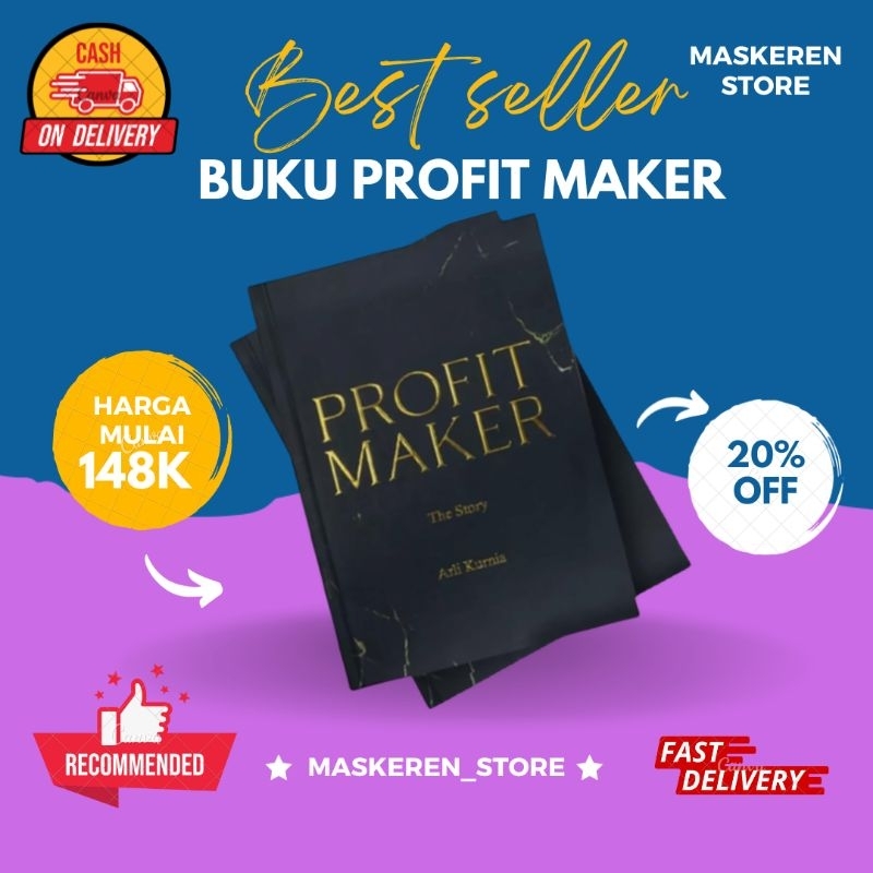 Jual Buku Profit Maker by Arlikurnia Original | Shopee Indonesia