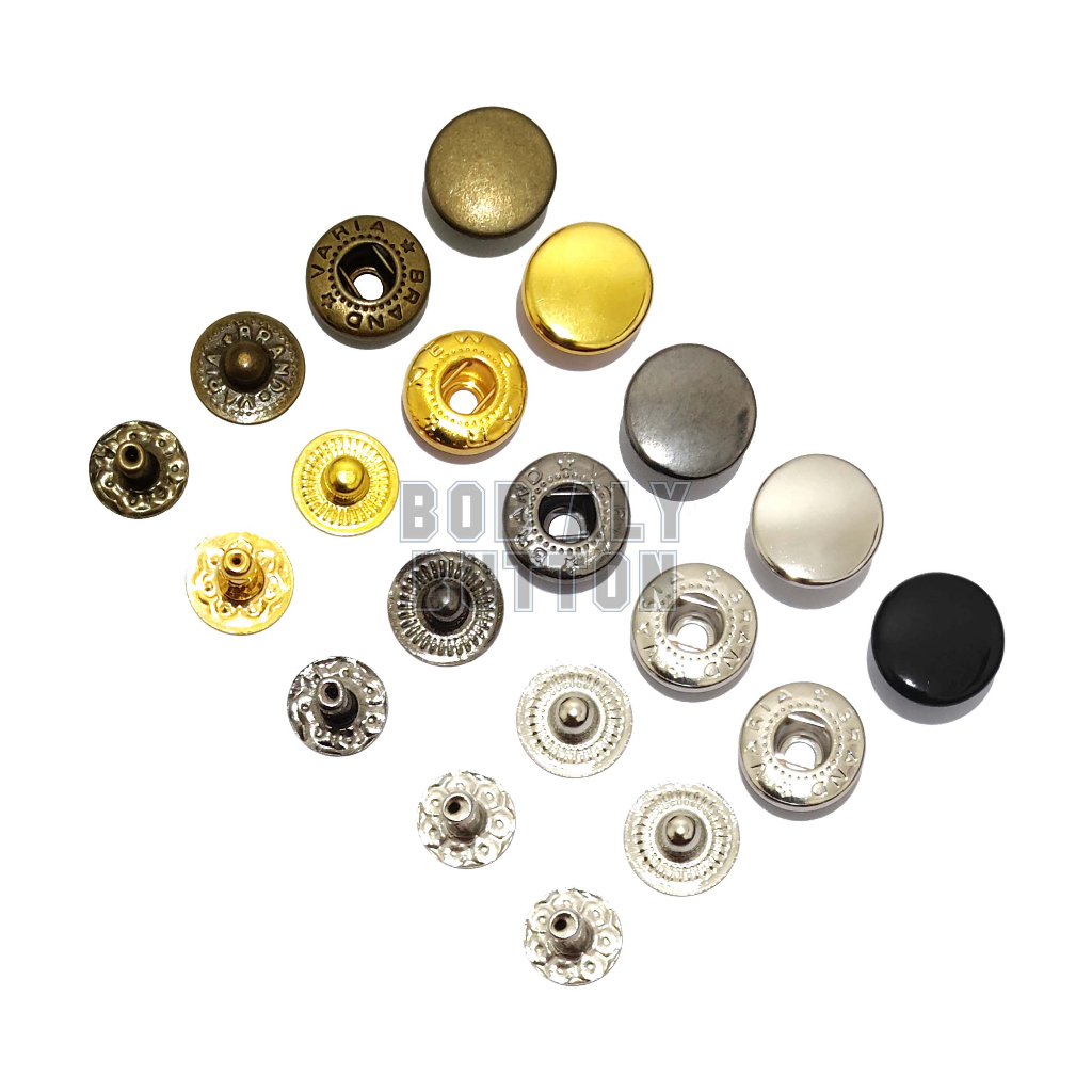 Jual Kancing Cetet Besi 12 mm / Kancing Kameja 12 Pcs | Shopee Indonesia