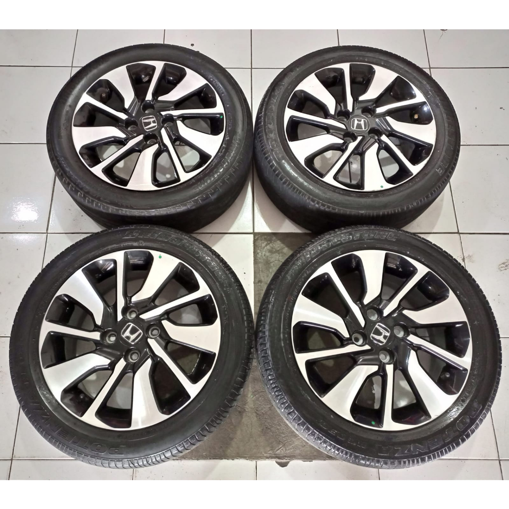 Jual VELG MOBIL SECOND STANDAR BRIO RS RING 15 PCD 4X100 + BAN | Shopee Indonesia