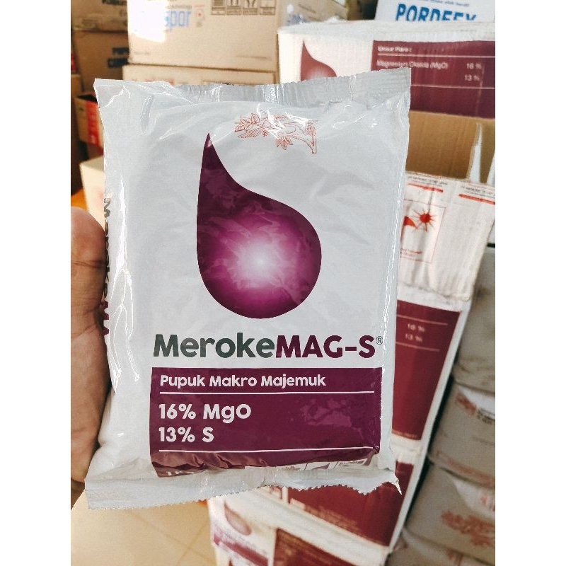 Jual pupuk Meroke MAG-S ORIGINAL magnesium sulfat 1kg | Shopee Indonesia