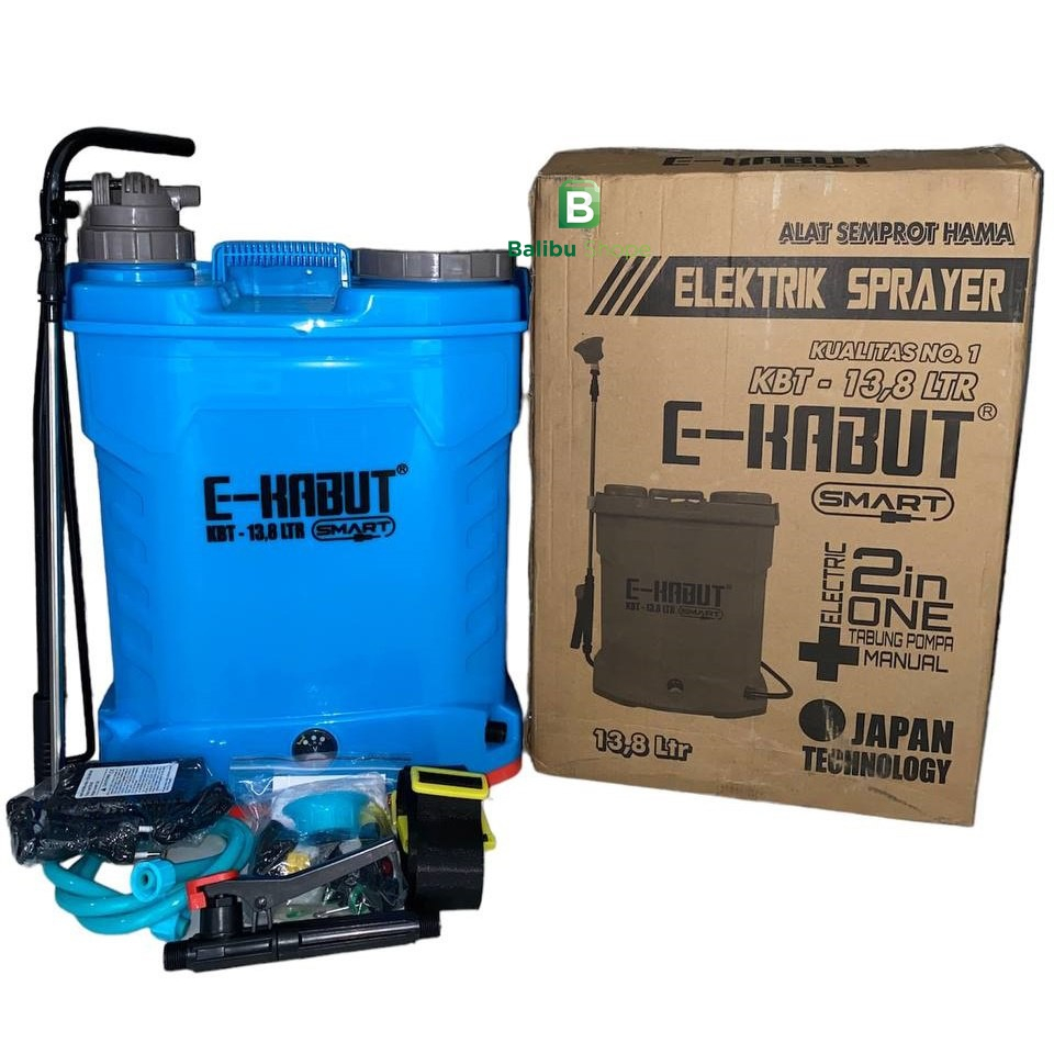 Jual Tangki Semprot Sprayer Elektrik E-Kabut Smart 13,8 Liter | Shopee ...