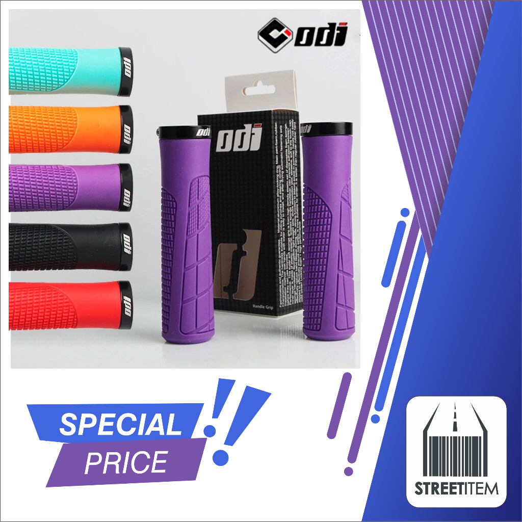 Jual Hand Grip HandGrip Sepeda ODI OG10 Lock Karet Lipat MTB | Shopee ...