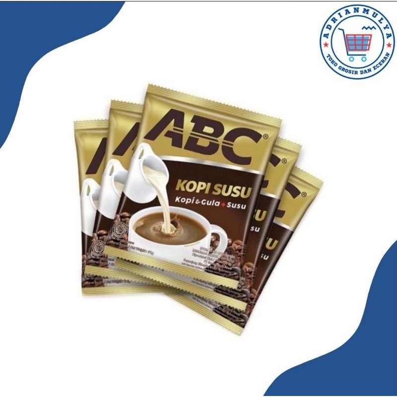Jual Kopi ABC Susu Sachet 30gram isi 10 sachet | Shopee Indonesia