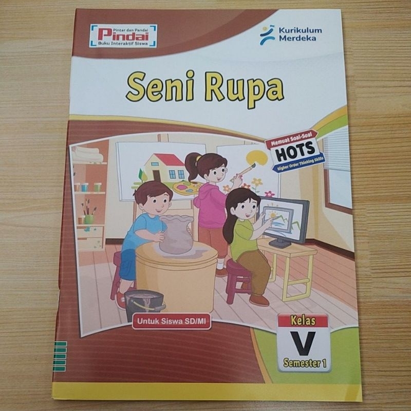 Jual Lks pindai (pintar dan pandai) Seni Rupa Kelas 5 semester 1 Kurikulum merdeka terdiri dari ...