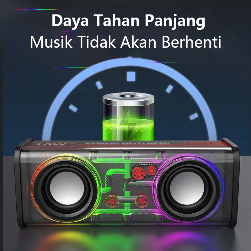 Jual Speaker Bluetooth V8 SUPER BASS 2 mini Portable terbaik Baterai ...