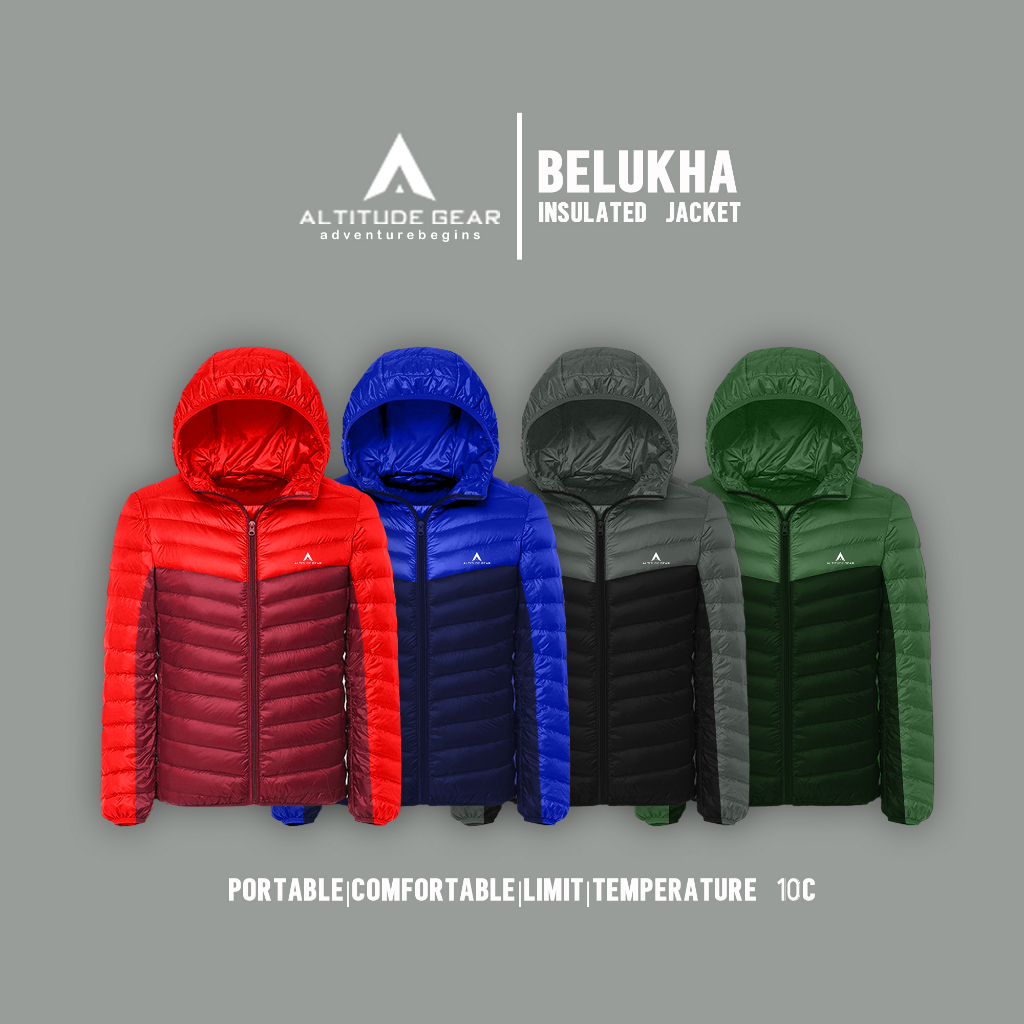Jual Jaket Gunung Gelembung Dacron Puffer Jacket Altitude Gear Belukha ...