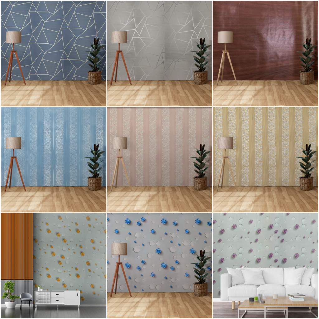Jual Wallpaper Dinding Aesthetic Wallpaper Kamar 7.5 Meter Wallpaper ...