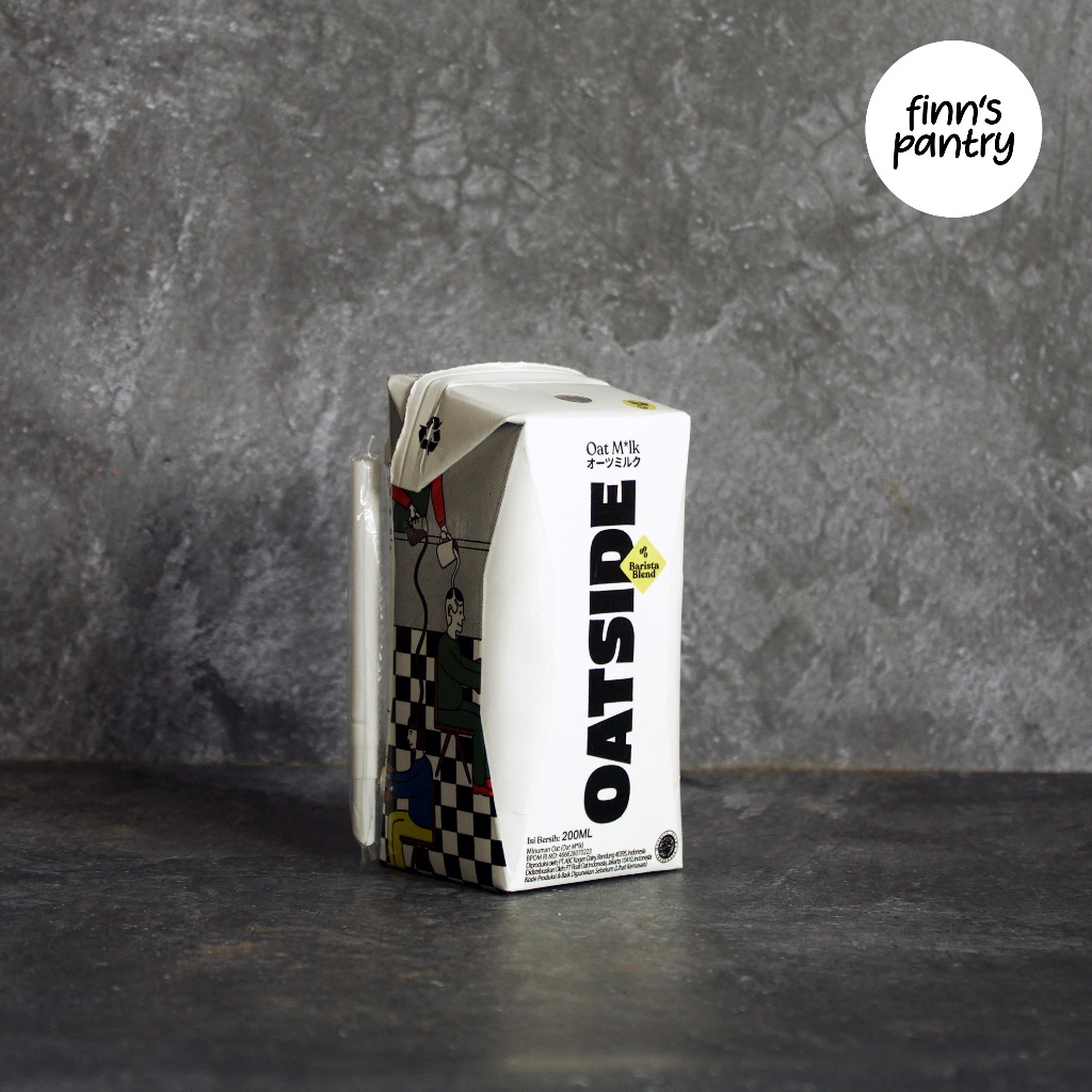 Jual OATSIDE Mini Oat Milk 200ML - Susu Oat Gandum Lactose & Dairy Free ...