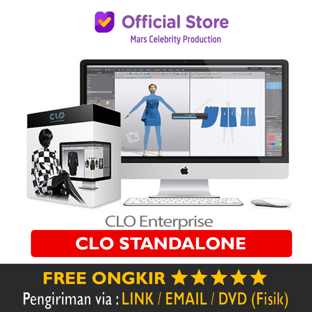 Jual Software CLO Standalone Aplikasi Membuat Desain Busana Pakaian ...