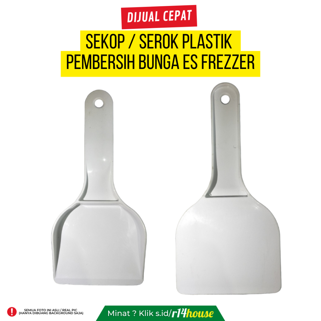 Jual SEKOP / SEROK PLASTIK PEMBERSIH BUNGA ES FREZZER | Shopee Indonesia