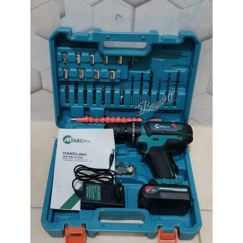 Jual Mesin Bor Cordless Mailtank Sh190 | Shopee Indonesia
