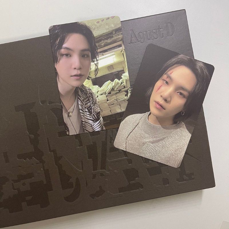 Jual Album Suga D-Day Official Versi 2 / BTS Yoongi Agust D Solo PC Photocard | Shopee Indonesia