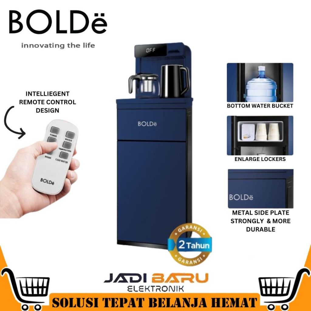Jual (READY COD) DISPENSER GALON BAWAH BOLDE / DISPENSER BOLDE SMART ...