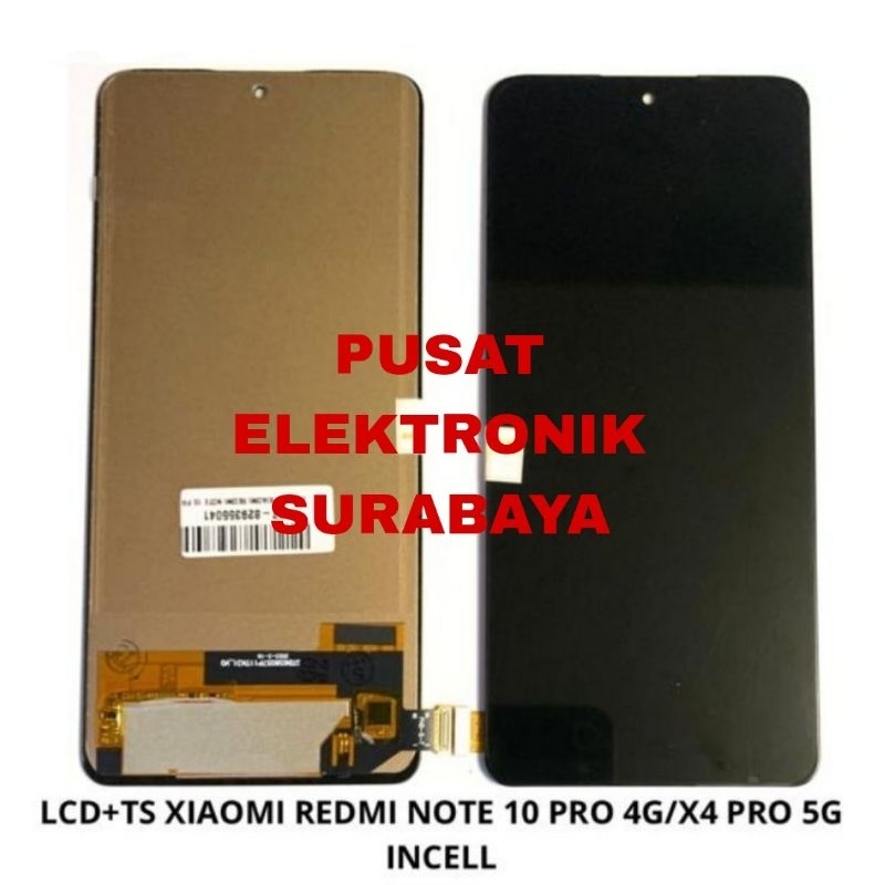 Jual LCD TOUCHSCREEN XIAOMI REDMI NOTE 10 PRO 4G / NOTE 10 PRO MAX - INCELL | Shopee Indonesia