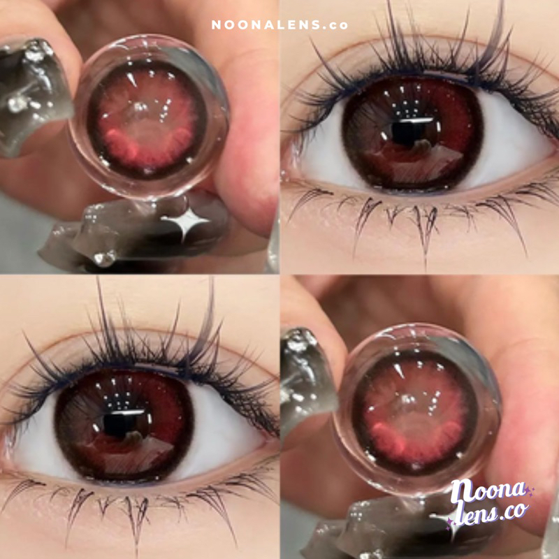 Jual [Noonalens] Softlens Bloody hot red 14.5 mm softlens merah ...