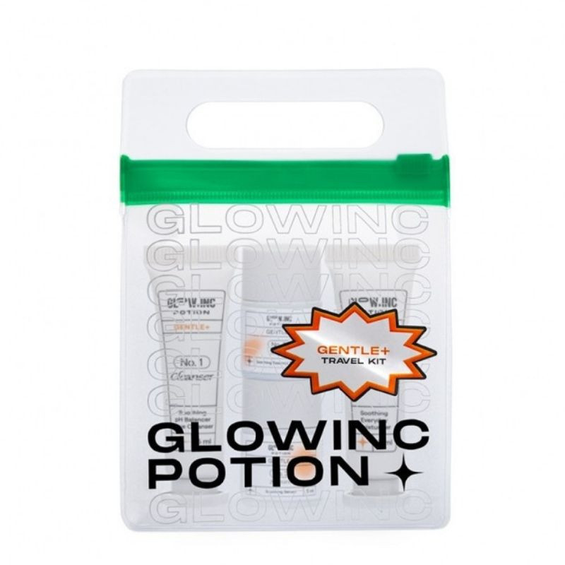 Jual GLOWINC POTION Travel Kit GLOWINC POTION GENTLE+ (Untuk Kulit ...