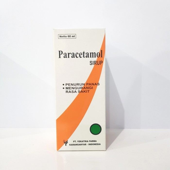 Jual Paracetamol Sirup Yekatria 60 Ml | Shopee Indonesia