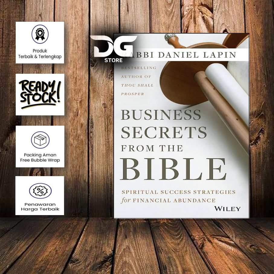Jual Business Secrets from the Bible - Rabbi Daniel Lapin (English ...