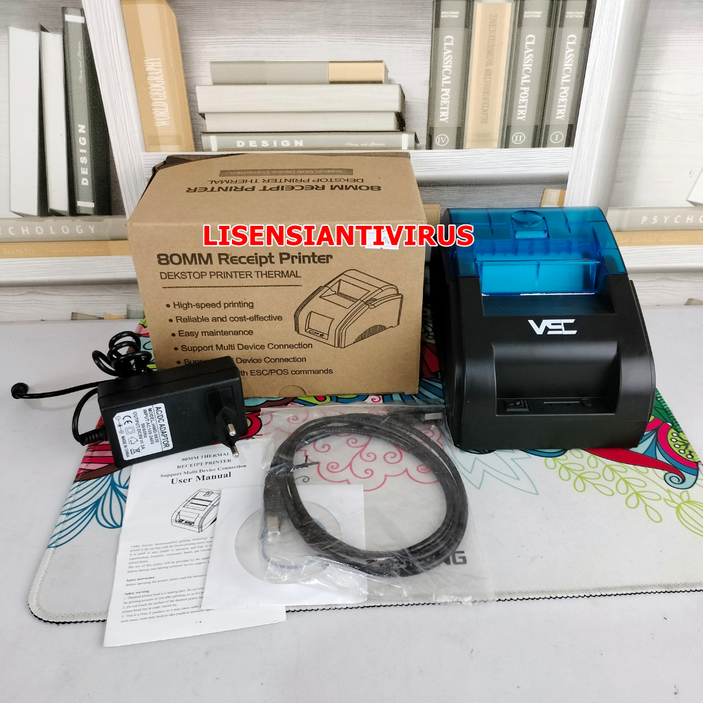 Jual THERMAL PRINTER 80MM BLUETOOTH VSC TM-80D RJ11 MULTI DEVICE ...