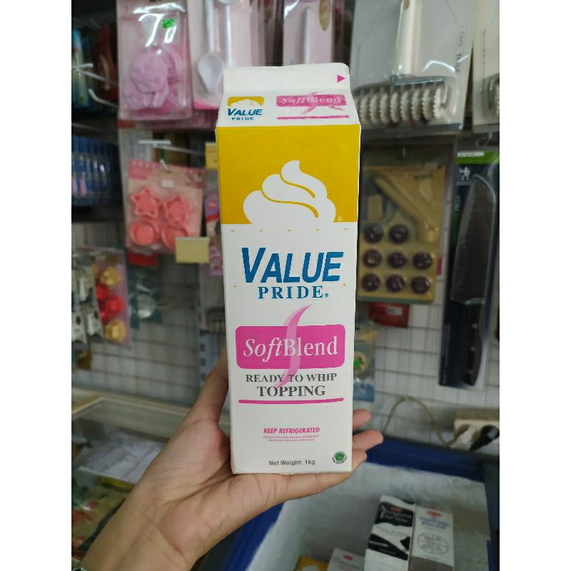 Jual Richs Value Pride Soft Blend 1kg / Whipping Cream / Cream Topping ...
