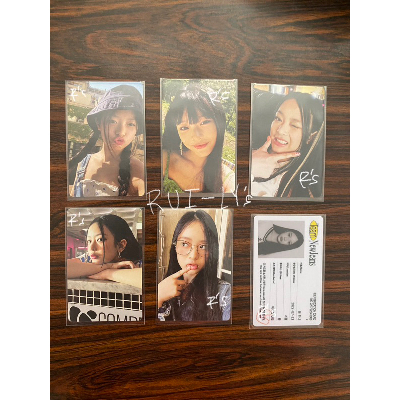 Jual [booked] newjeans hanni photocard pc poca bluebook era debut new ...