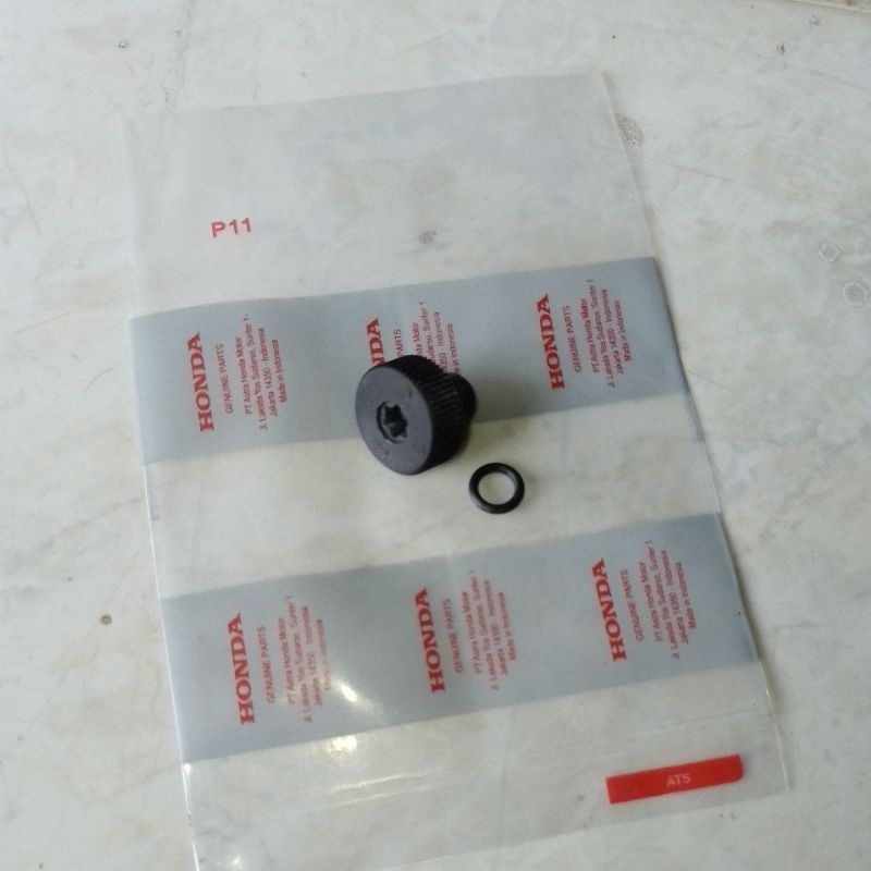 Jual baut tutup pembuangan air radiator honda vario 110 karbu fi led ...