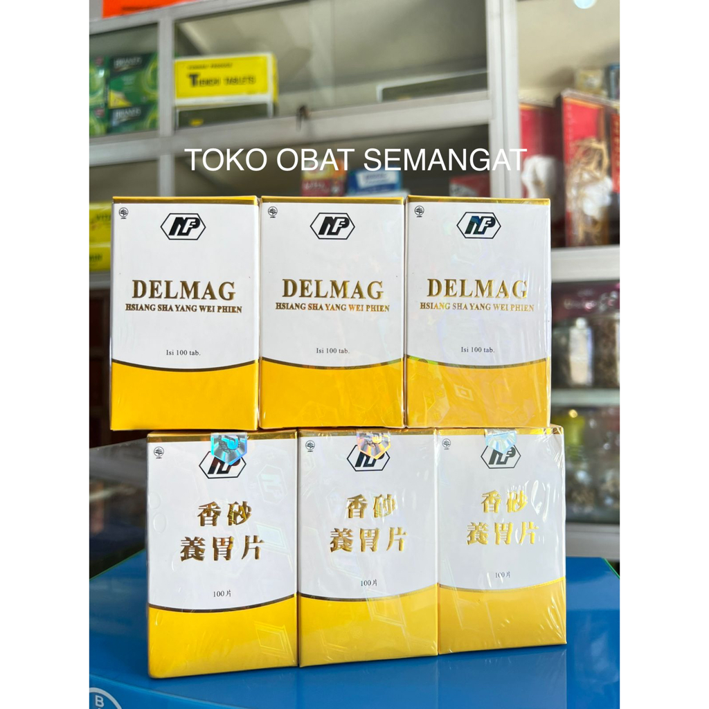 Jual DELMAG // Hsiang Sha Yang Wei Phien (maag, asam lambung, pencernaan) | Shopee Indonesia