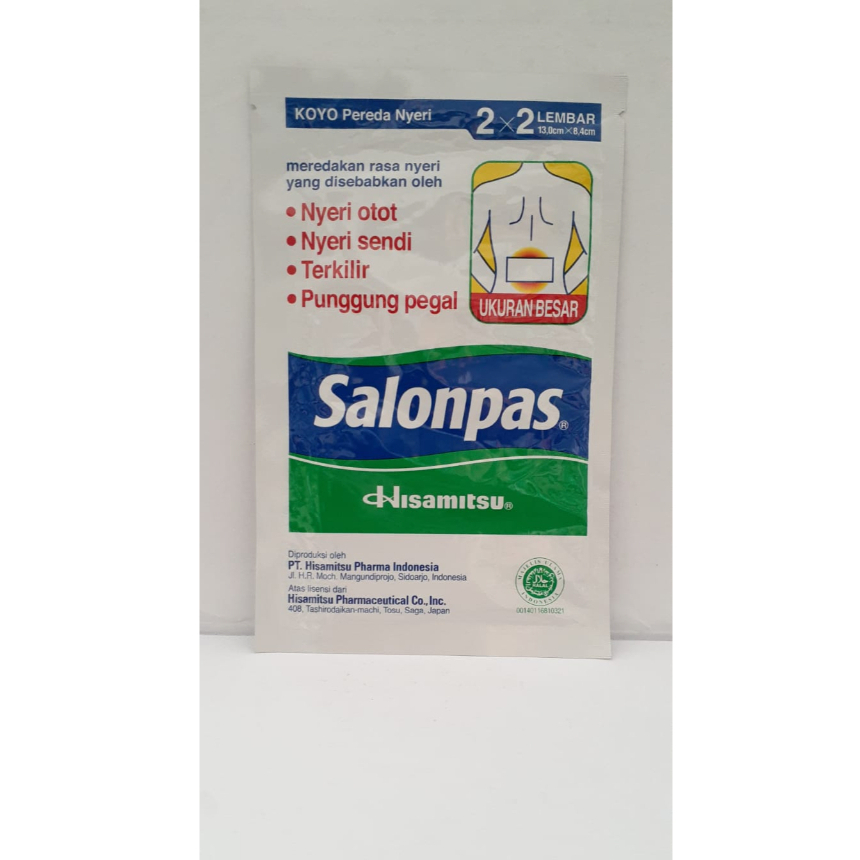 Jual Salonpas koyo besar 2x2 lembar | Shopee Indonesia