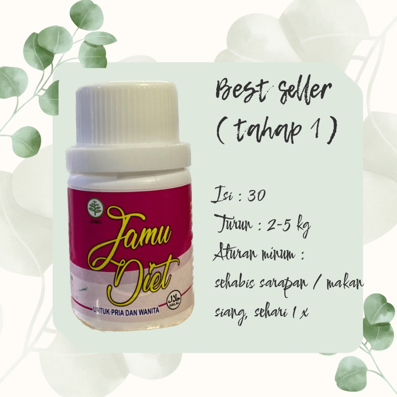 Jual Slim Fast Best Seller isi 30 Tahap 1• Jamu Diet Princess ...