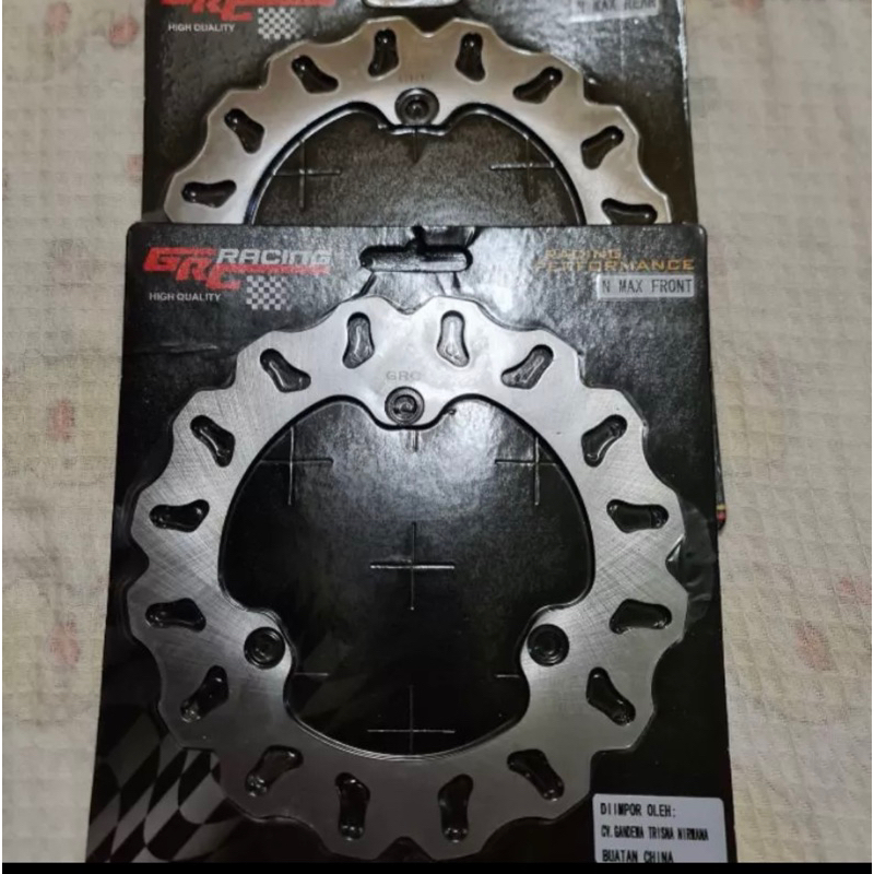 Jual Piringan cakram DEPAN BELAKANG MODEL GERIGI yamaha nmax old nmax ...