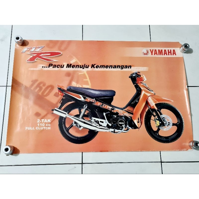 Jual Poster Jumbo Motor YAMAHA FIZR ORI | Shopee Indonesia