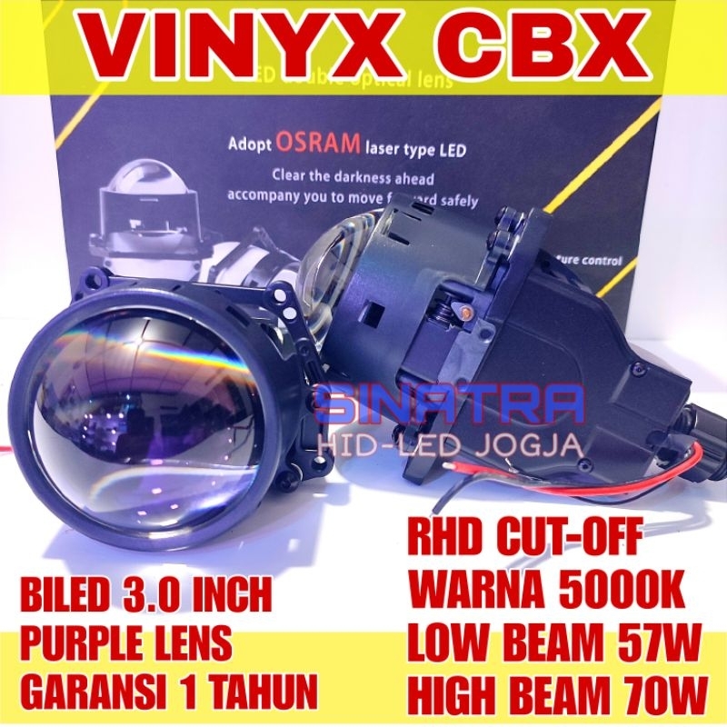 Jual Biled 3.0 Inch CBX 55W 5000K Chipled Osram | Shopee Indonesia