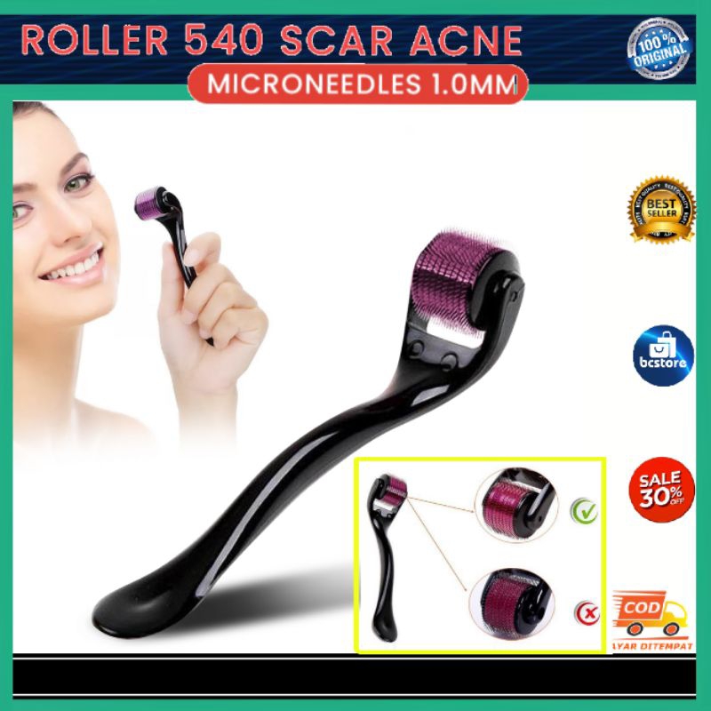 Jual Alat Derma Roller 540 Scar Acne Bekas Jerawat MicroNeedles 1.0mm ...