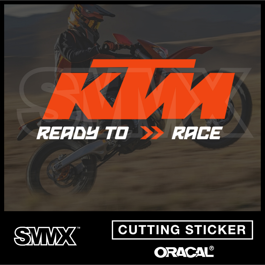 Jual Sticker Cutting Stiker KTM Ready to race | Shopee Indonesia