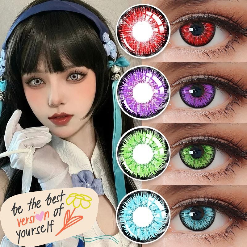 Jual Softlens Cosplay Halloween Karakter Warna softlen lensa mata warna ...