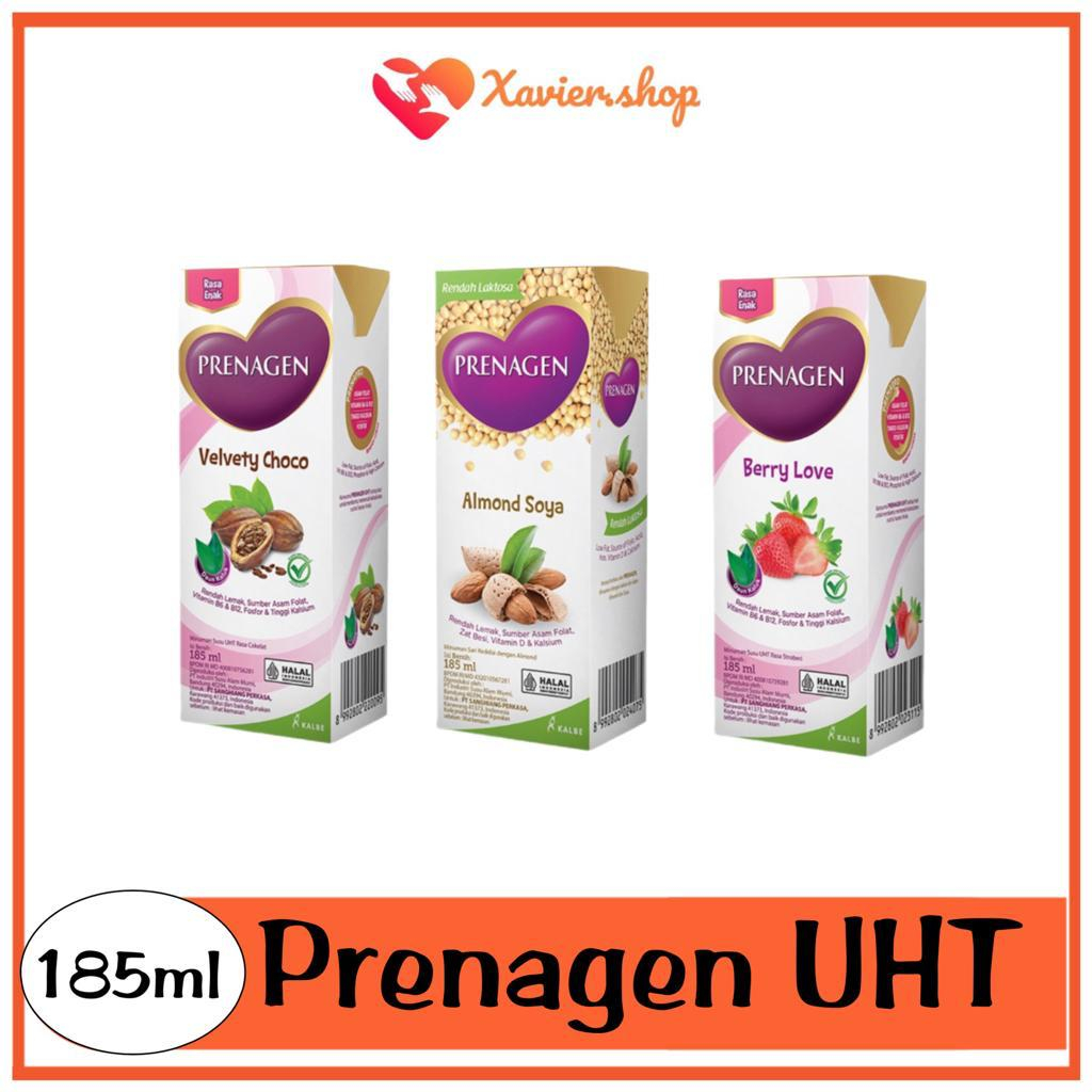 Jual Prenagen Mommy UHT 185ML - Coklat / Berry Love / Almond Barley Soya | Shopee Indonesia