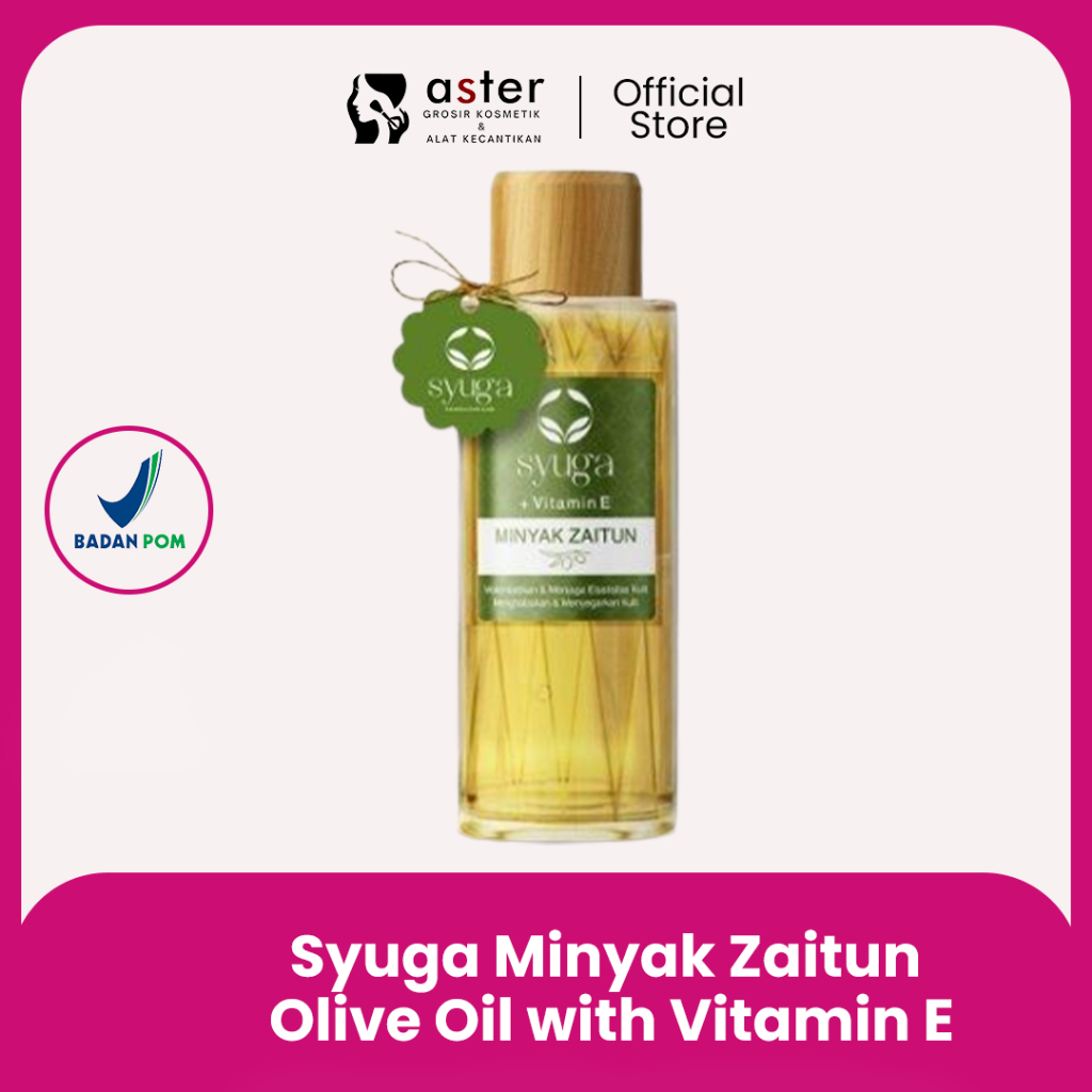 Jual Aster Kosmetik - Syuga Minyak Zaitun Olive Oil with Vitamin E ...