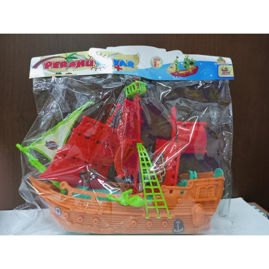 Jual Mainan Perahu Layar / Mainan Kapal Layar Plastik / Mainan Kapal ...