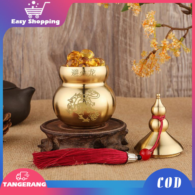 Jual Labu Kuningan Cina Feng Shui Labu Labu Tembaga Cina Untuk Dekorasi ...