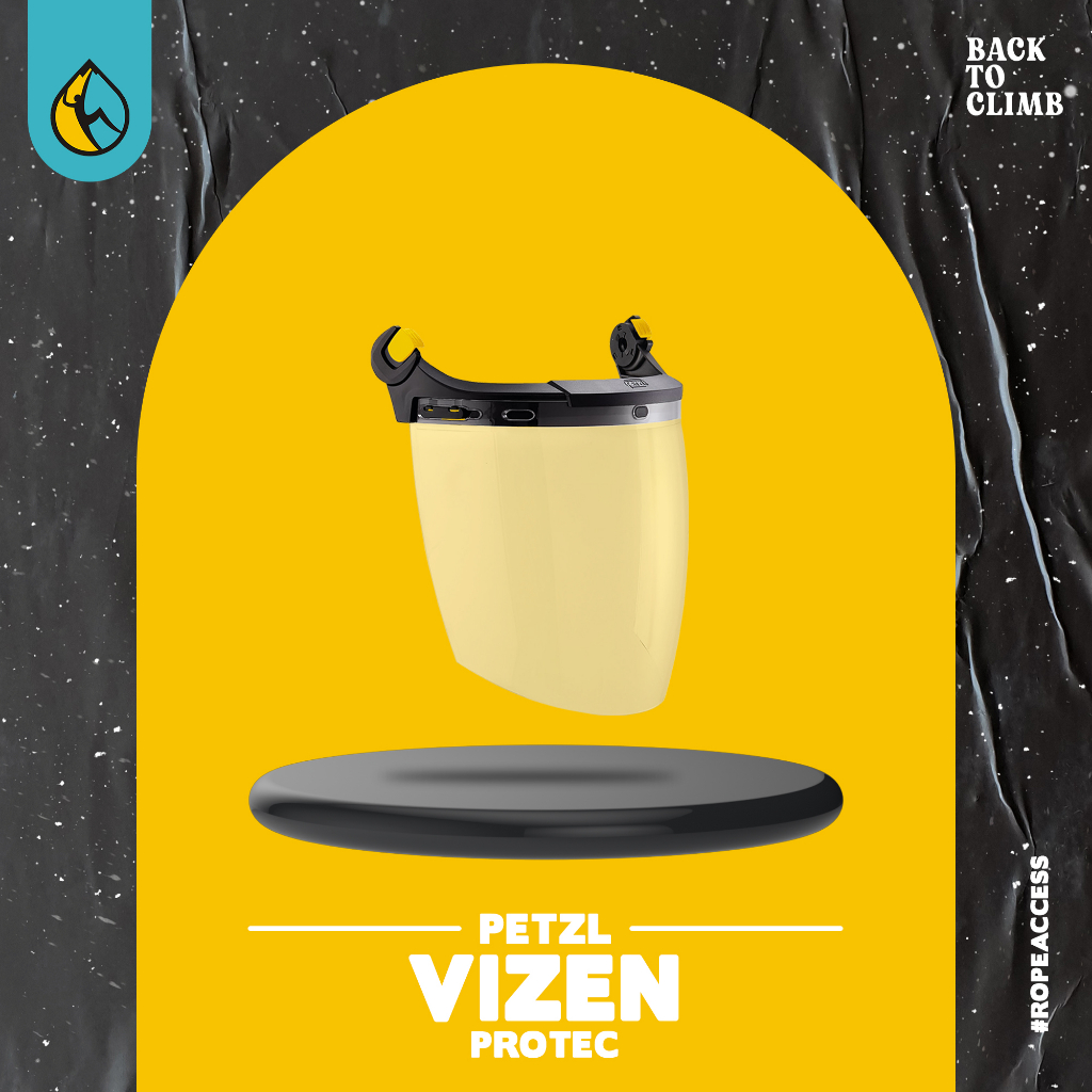Jual Petzl VIZEN Face Shield for Safety Working at Height | Shopee ...