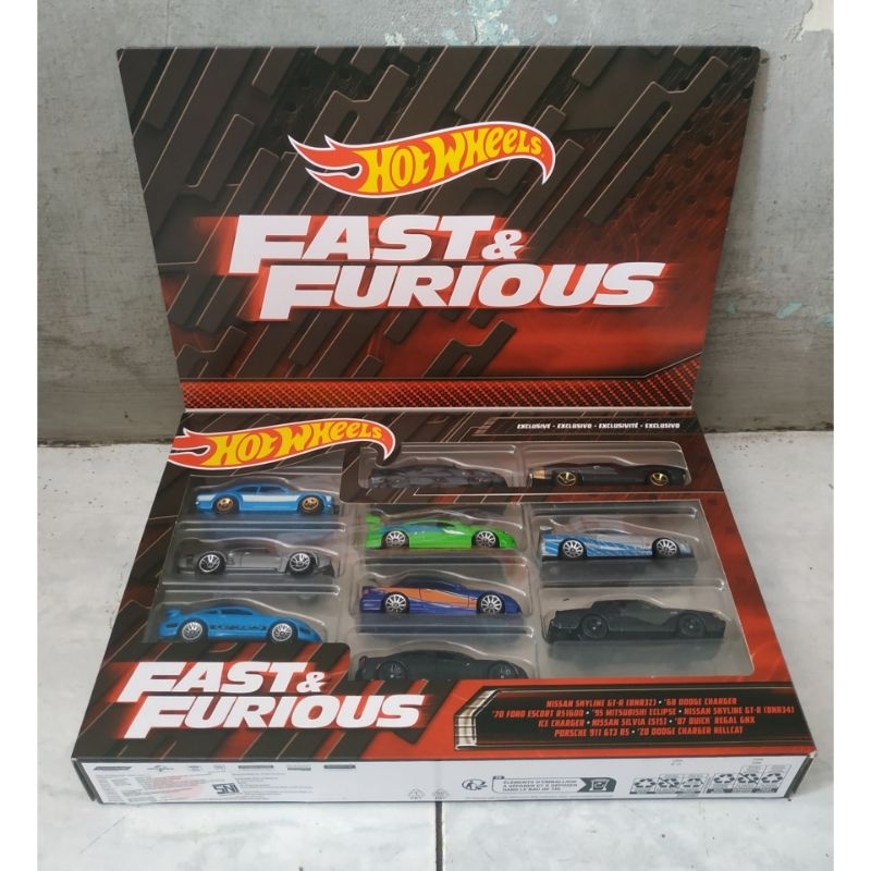 Jual Box Fast and Furious Pack 10 2023 Box Gift Pack Toyota Supra HANYA ...