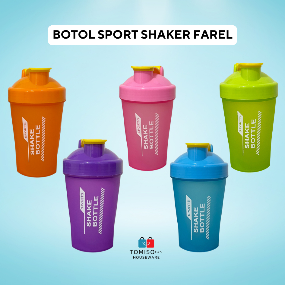 Jual BOTOL MINUM FAREL SHAKE BOTTLE SPORTS SHAKER 400ml 5 warna | Botol ... Jual BOTOL MINUM FAREL SHAKE BOTTLE SPORTS SHAKER 400ml 5 warna | Botol ...