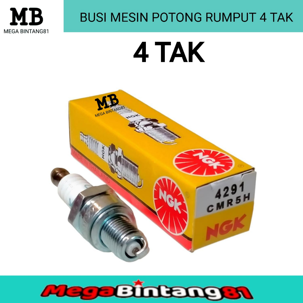 Jual Busi mesin potong rumput 4tak CMR5H busi potong rumput 4TAK tebeng ...
